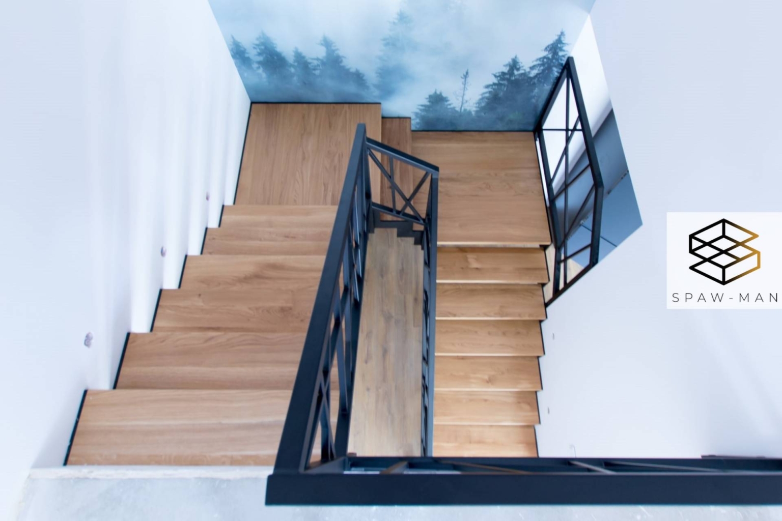 Schody proste czy zabiegowe – jakie wybrać? - SPAW-MAN - Ściany Szklane ...